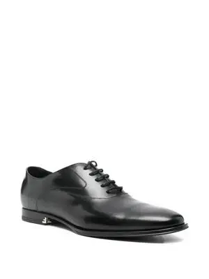 Fendi Leather Oxford Shoes
