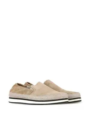 Prada Espadrille Slip-on Sneakers