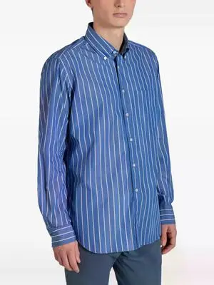 GLANSHIRT Striped Poplin Shirt