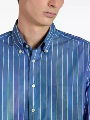 GLANSHIRT Striped Poplin Shirt