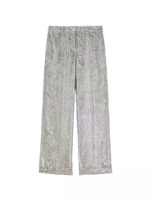 Stella Mccartney Textured Pants For Women
