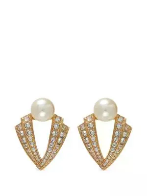 Valentino Garavani Embellished Earrings - Gold