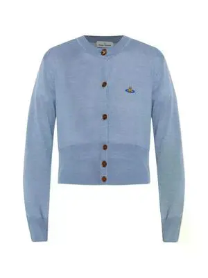 VIVIENNE WESTWOOD Buttoned Cardigan - Blue