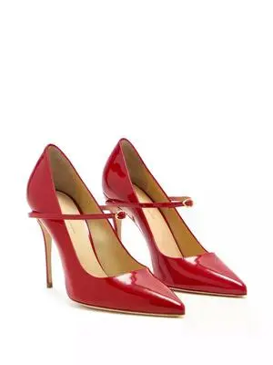 Jennifer Chamandi Lorenzo Adjustable-strap Heeled Pumps