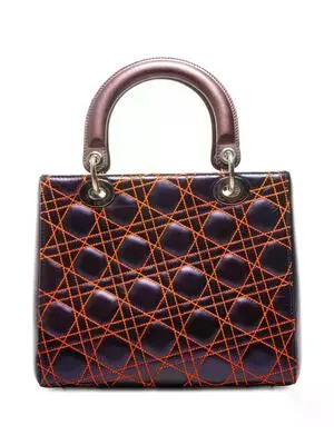 Dior 2011 Lady Quilted Leather Cross Body Bag
