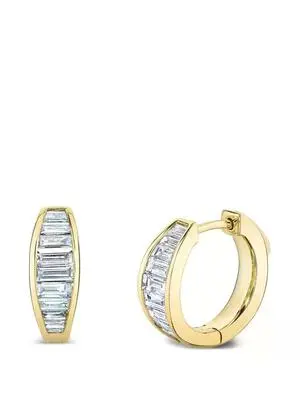 ANITA KO Diamond Baguette Earrings - Gold