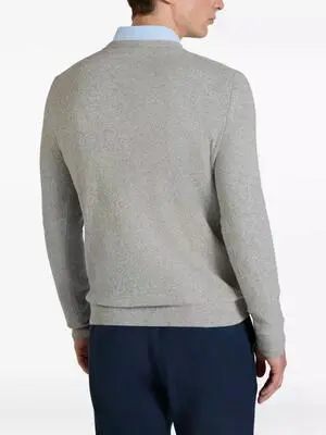 ZANONE Bouclé Crew-neck Sweater - Grey