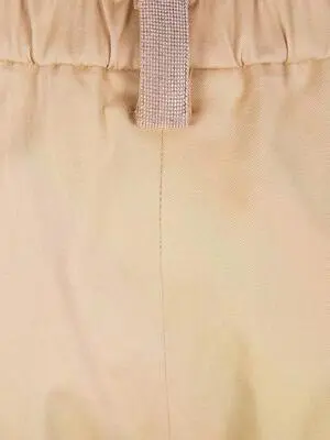 Fabiana Filippi Embellished Straight-leg Trousers - Neutrals