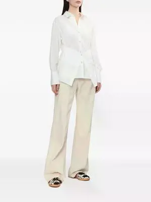 Helmut Lang Button Asymmetric Shirt