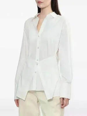 Helmut Lang Button Asymmetric Shirt