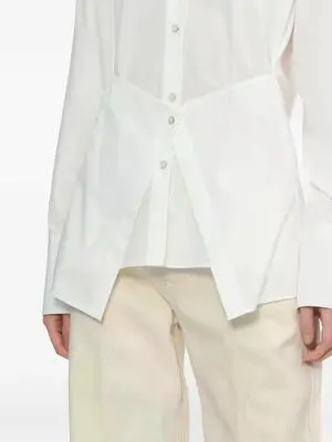 Helmut Lang Button Asymmetric Shirt