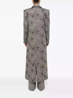 NISSA Sequin-embellished Coat