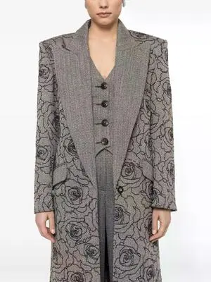 NISSA Sequin-embellished Coat