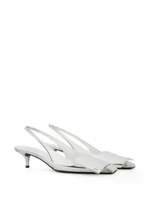 COURREGES 45mm Sling-back Pumps