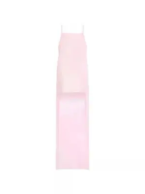 COURREGES Backless Crêpe Dress - Pink