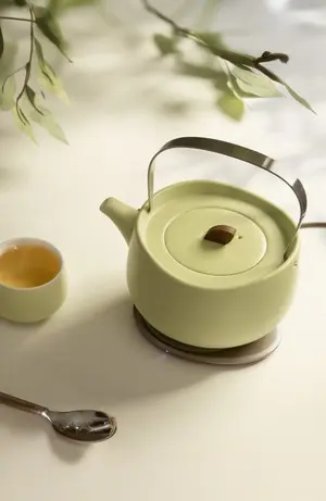 OHOM INC Leiph Self-heating Teapot Set