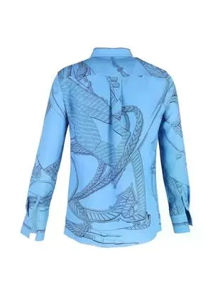 Hermès Graphic-print Shirt