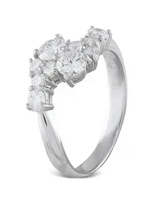 LB EXCLUSIVE Diamond Platinum Ring - Silver