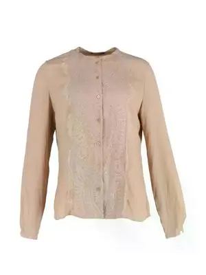 Alexander Mcqueen Round Neck Blouses