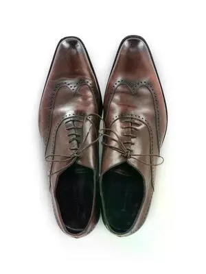 Ermenegildo Zegna Wingtip Leather Oxford Shoes