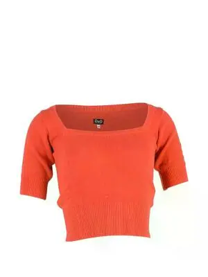 Dolce & Gabbana Square-neck Ribbed Top