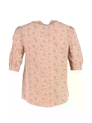 Celine Floral-print Blouse