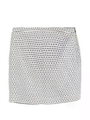 JOSEPH Knitted Pattern Mini Skirt