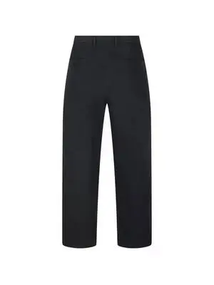 MASSIMO OSTI STUDIO Pleated Trousers - Black