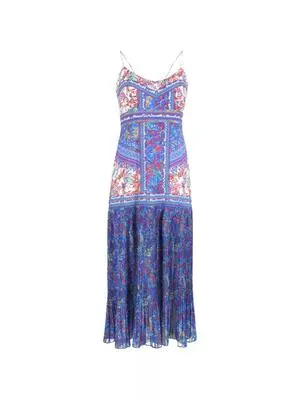 Saloni Printed Midi Dress