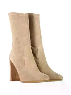 STUART WEITZMAN Block-heel Ankle Boots