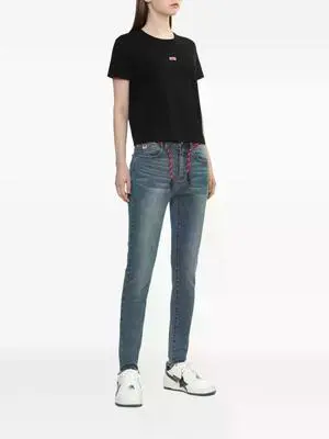 A BATHING APE Braided Straight-leg Jeans