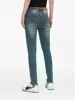 A BATHING APE Braided Straight-leg Jeans