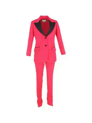Gucci Contrast-lapel Suit