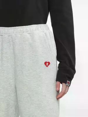 A BATHING APE Embroidered Palazzo Pants - Grey