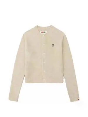 A BATHING APE Bunny Patch Button Cardigan
