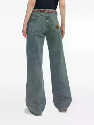 A BATHING APE Apee™ * Rope Wide-leg Jeans