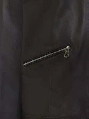 Paul Smith Zipped Leather Jacket