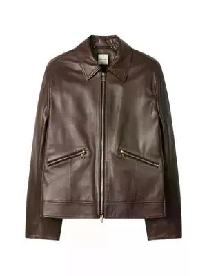 Paul Smith Zipped Leather Jacket