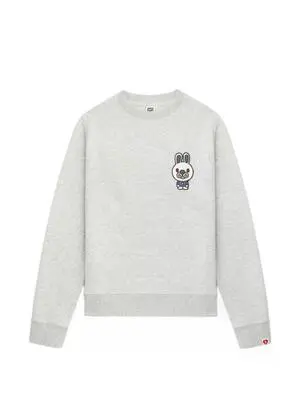 A BATHING APE Appliqué Sweater - Grey