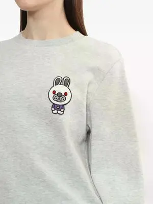 A BATHING APE Appliqué Sweater - Grey