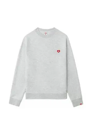 A BATHING APE Heart Logo Sweater - Grey