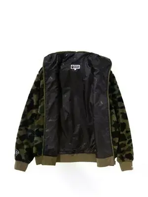 A BATHING APE Camouflage Hoodie - Green