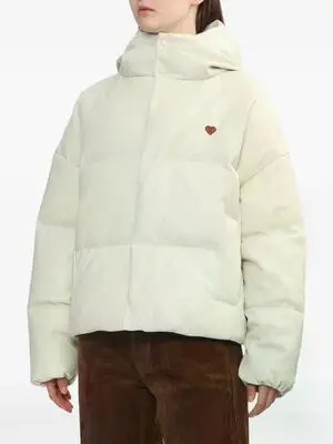 AAPE BY *A BATHING APE Quilted Jacket With Heart Patch