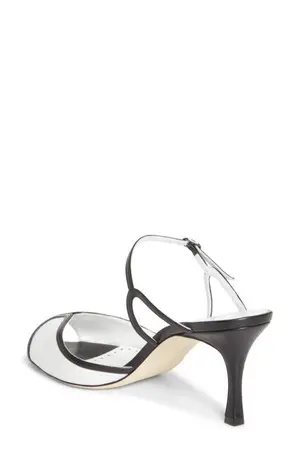 Manolo Blahnik Versari Slide Sandal