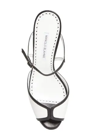 Manolo Blahnik Versari Slide Sandal