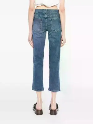 FRAME High Straight Jeans