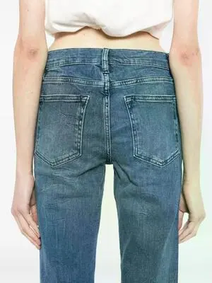 FRAME High Straight Jeans