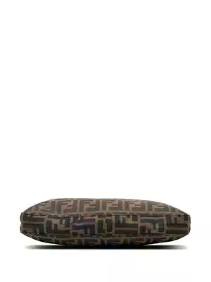 Fendi Zucca Canvas Shoulder Bag