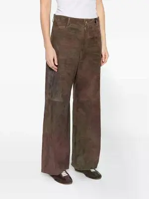 Max Mara Suede Trousers