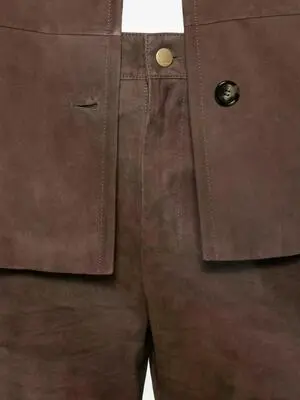 Max Mara Suede Trousers
